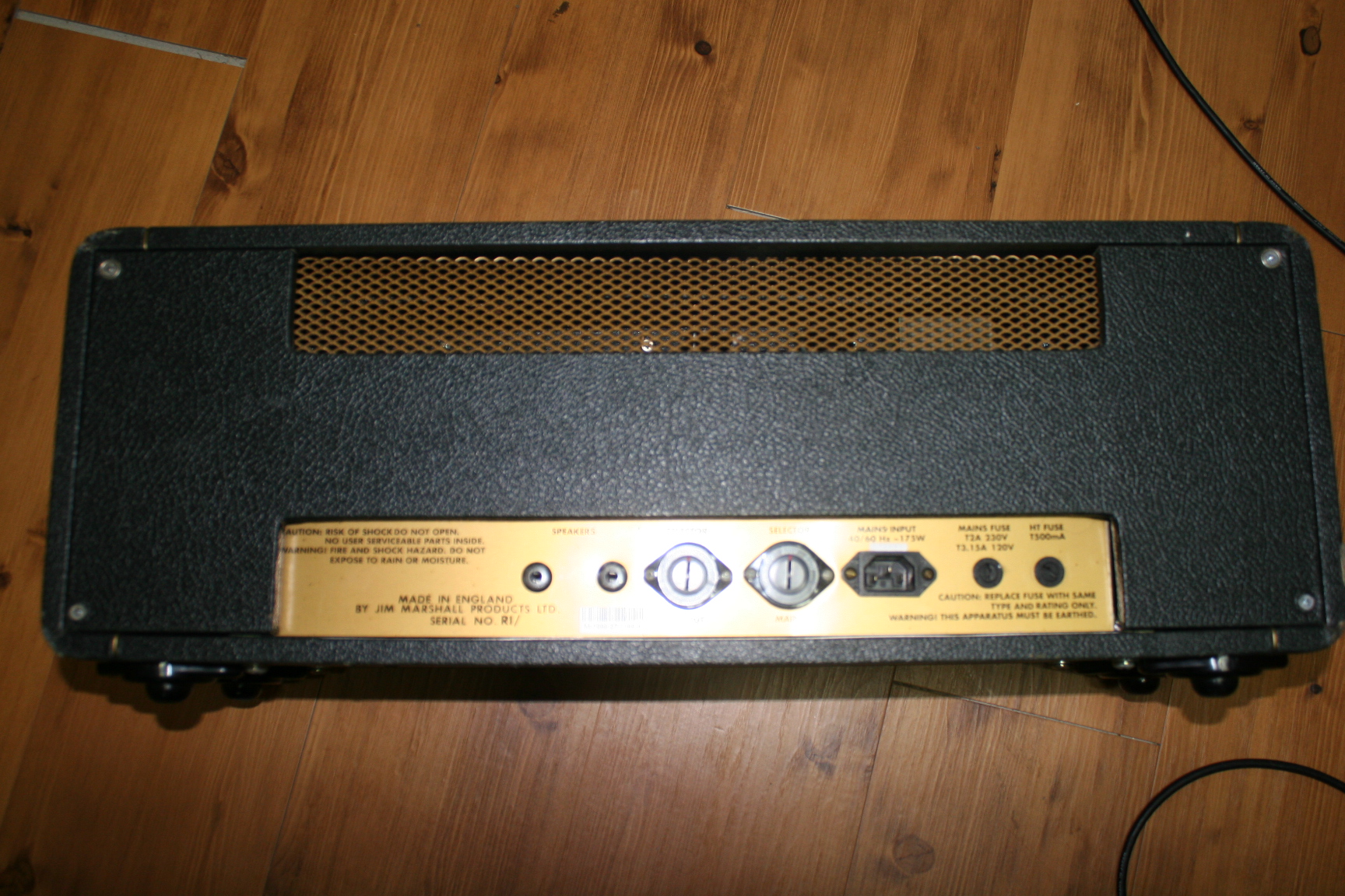 마샬 1987x 50w plexi | 중고악기 뮬