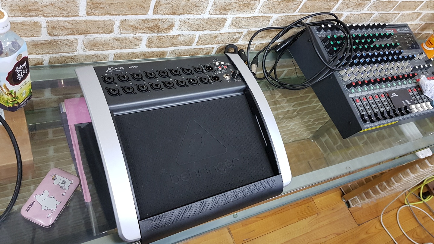 [판매] 베링거 X18 과 인터엠 MX1646 믹서 2대 팝니다. | 중고악기 뮬