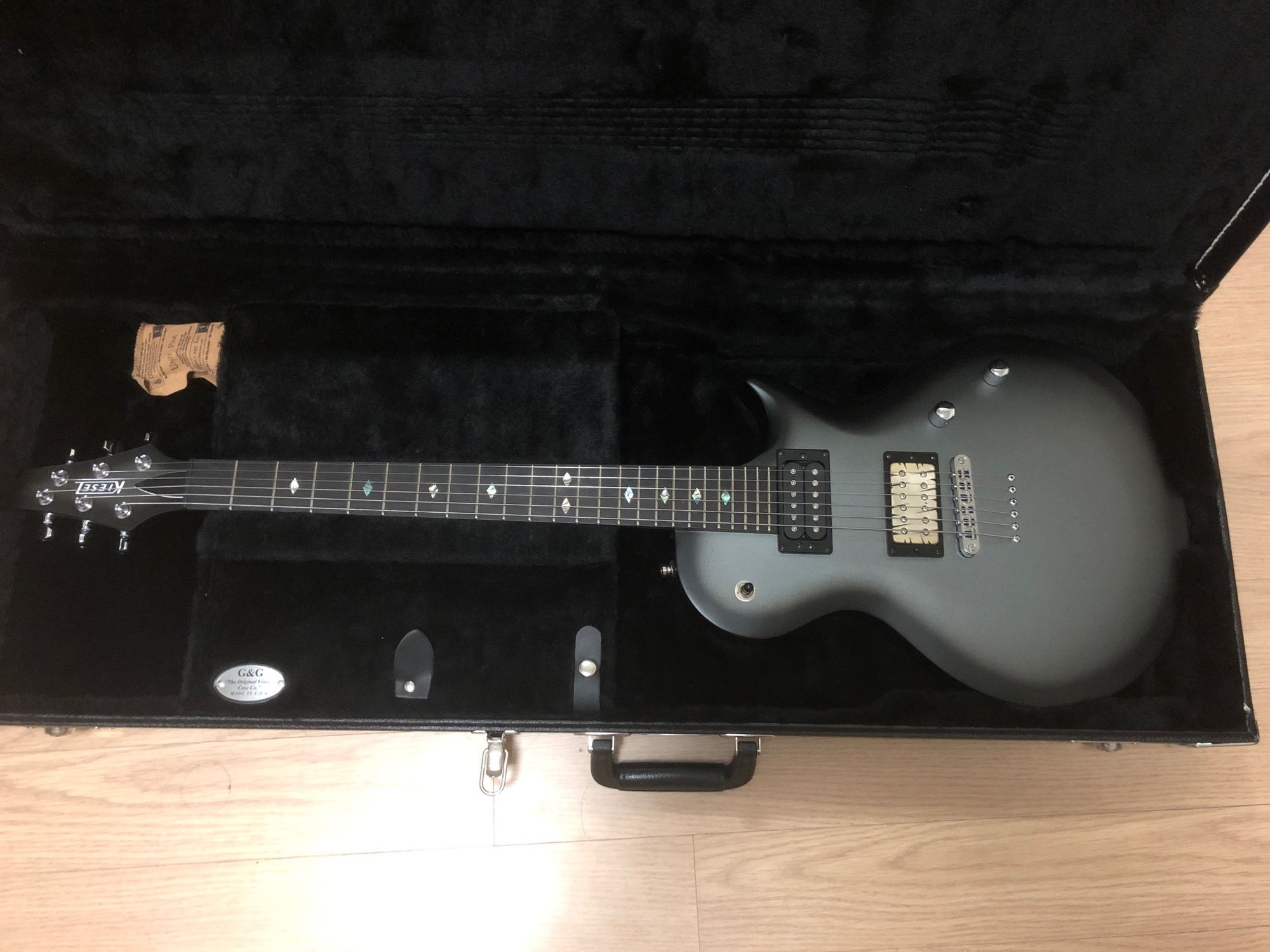 Kiesel CS324 레스폴형 24프렛 기타 | 중고악기 뮬