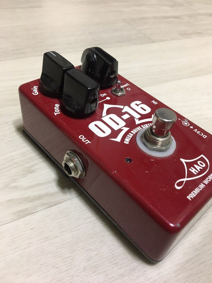 hao od-16(od16) 입니다. 따뜻하고 풍부한 디스토션 사운드 입니다. 10만원에 거래합니다. | 중고악기 뮬
