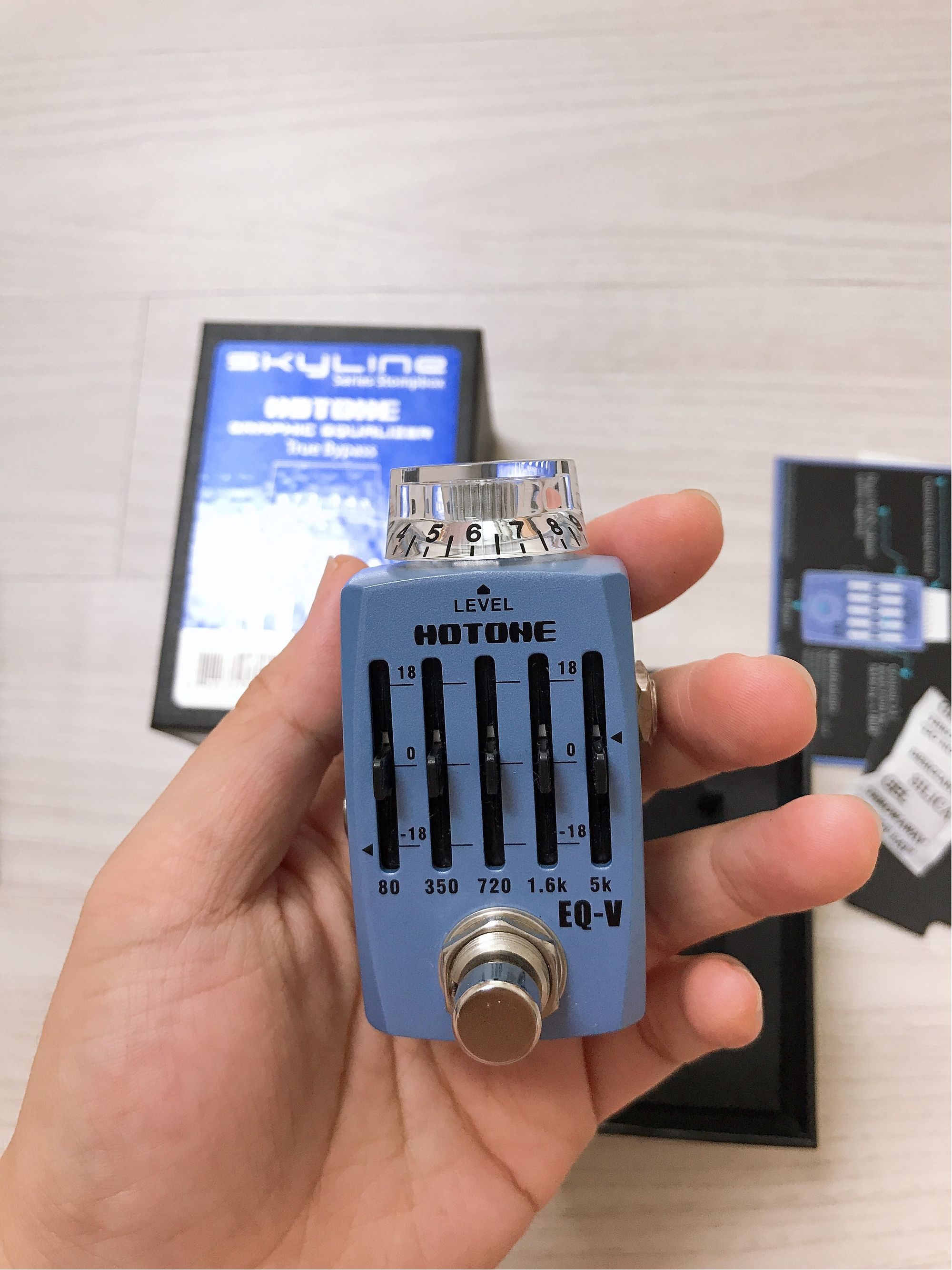 Hotone EQ-V 5 Band Graphic EQ 핫톤 그래픽 이큐(택포) | 중고악기 뮬