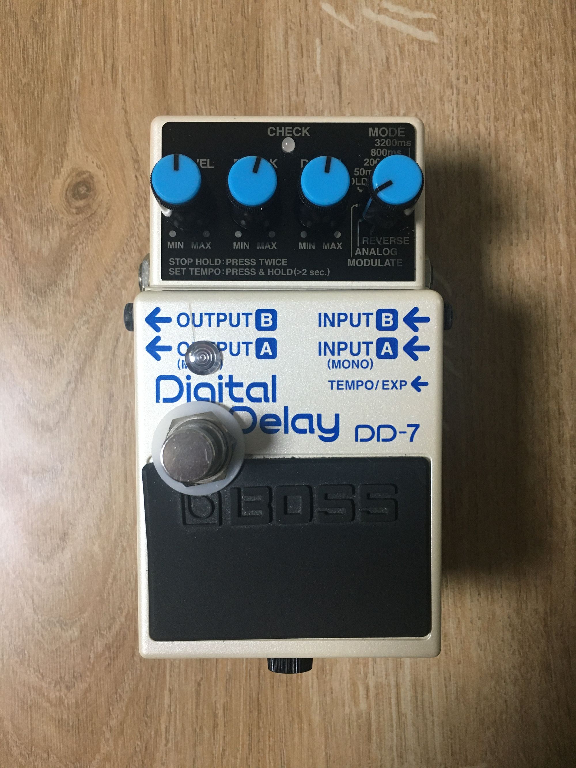 boss dd-7 보스 dd7 (쩜팔딜레이 모디) | 중고악기 뮬