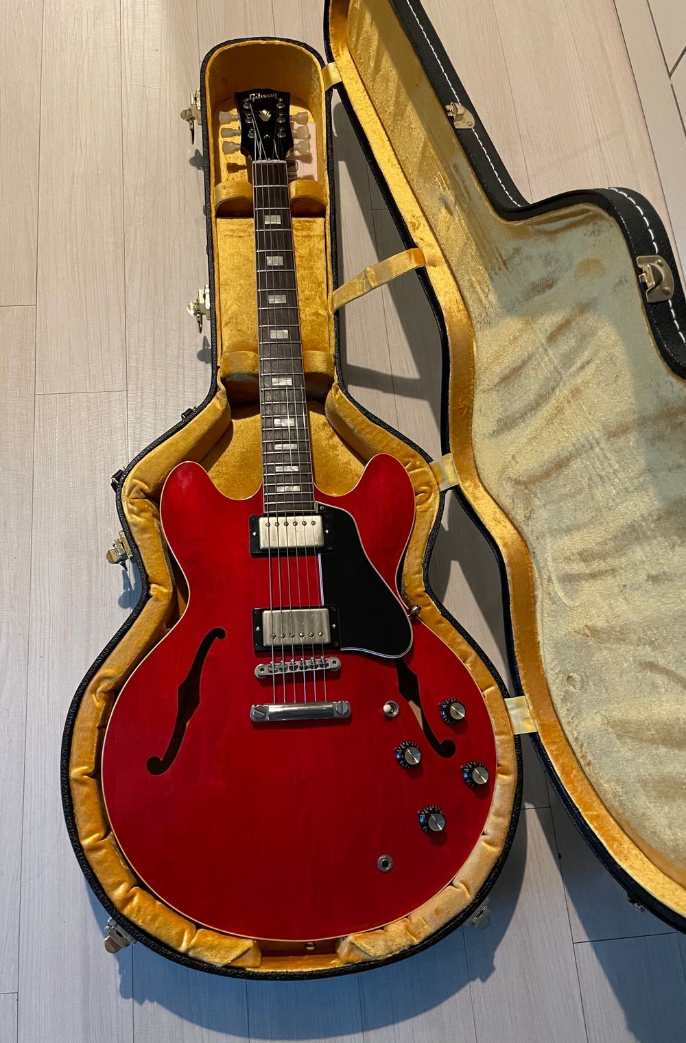깁슨 Gibson 63 ES-335 TDC VOS 체리 판매 합니다. | 중고악기 뮬