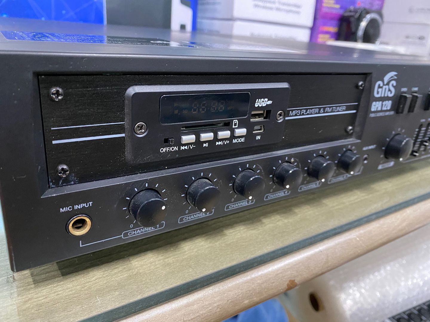 GNS GPA120 PA앰프 판매 합니다. | 중고악기 뮬