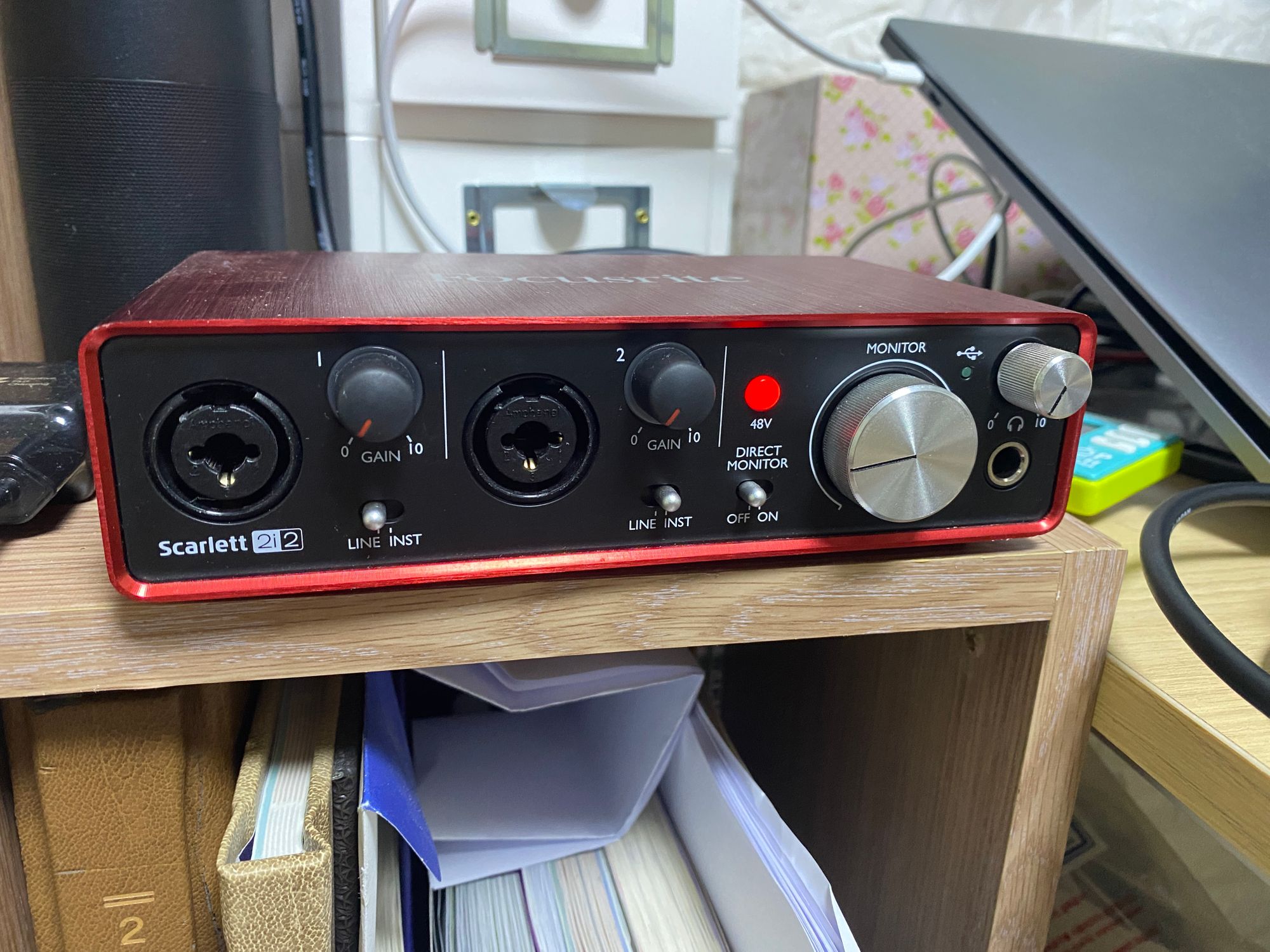 Focusrite Scarlett 2i2 2세대(스칼렛 2i2) 판매합니다 | 중고악기 뮬