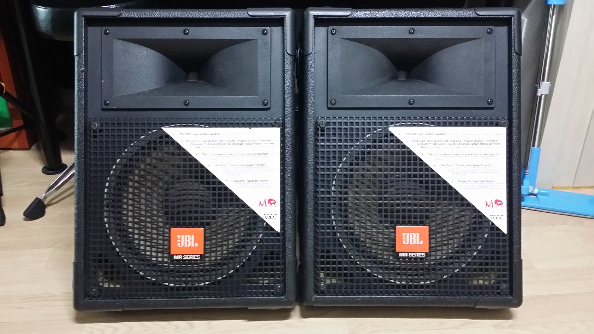 "S급" JBL MR902 U.S.A / 12인치 2웨이스피커 1조2개 판매68만내림66만 | 중고악기 뮬