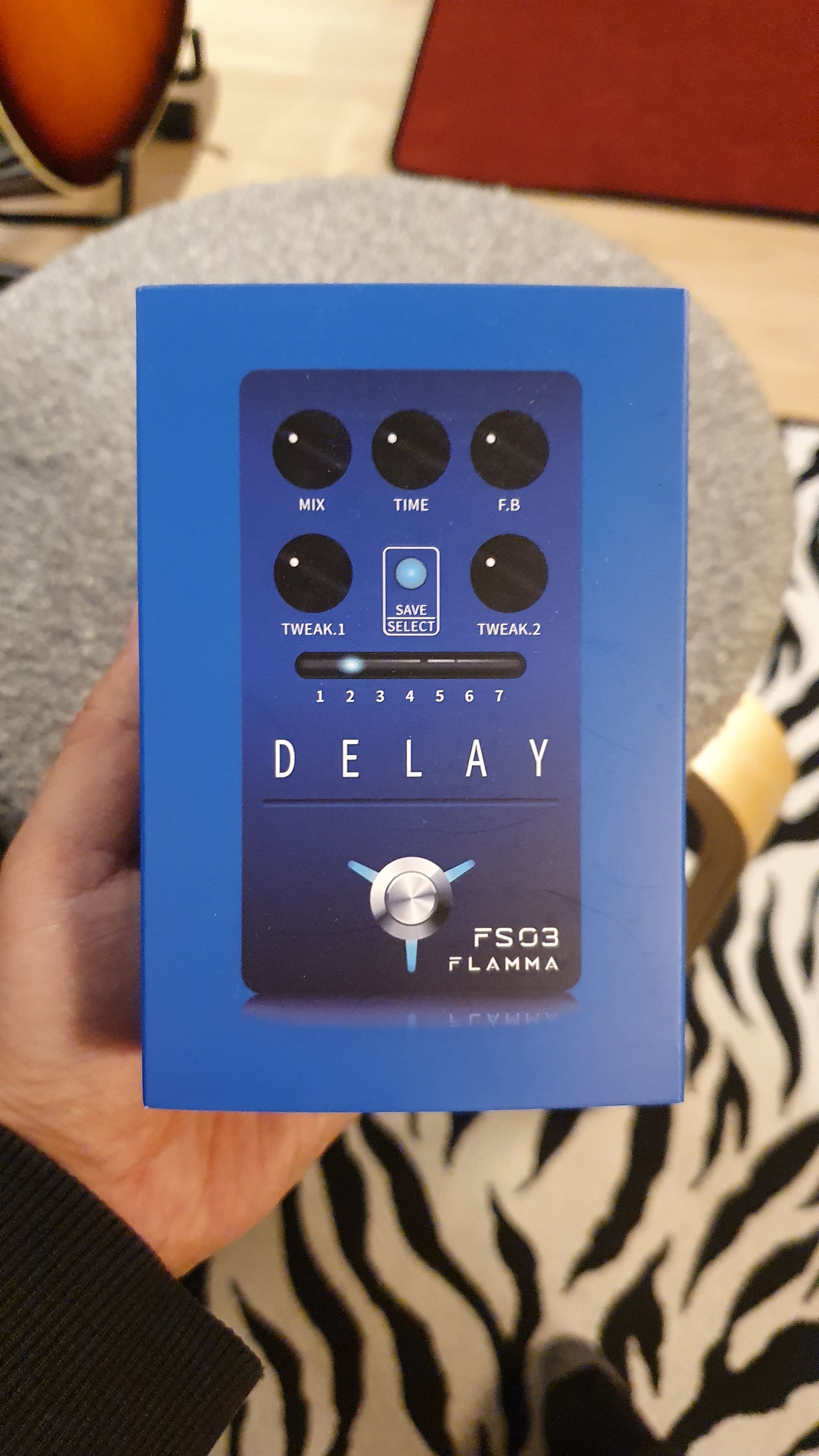 스테레오 딜레이 + 루퍼 Flamma FS03 Stereo delay + Looper 판매합니다 | 중고악기 뮬