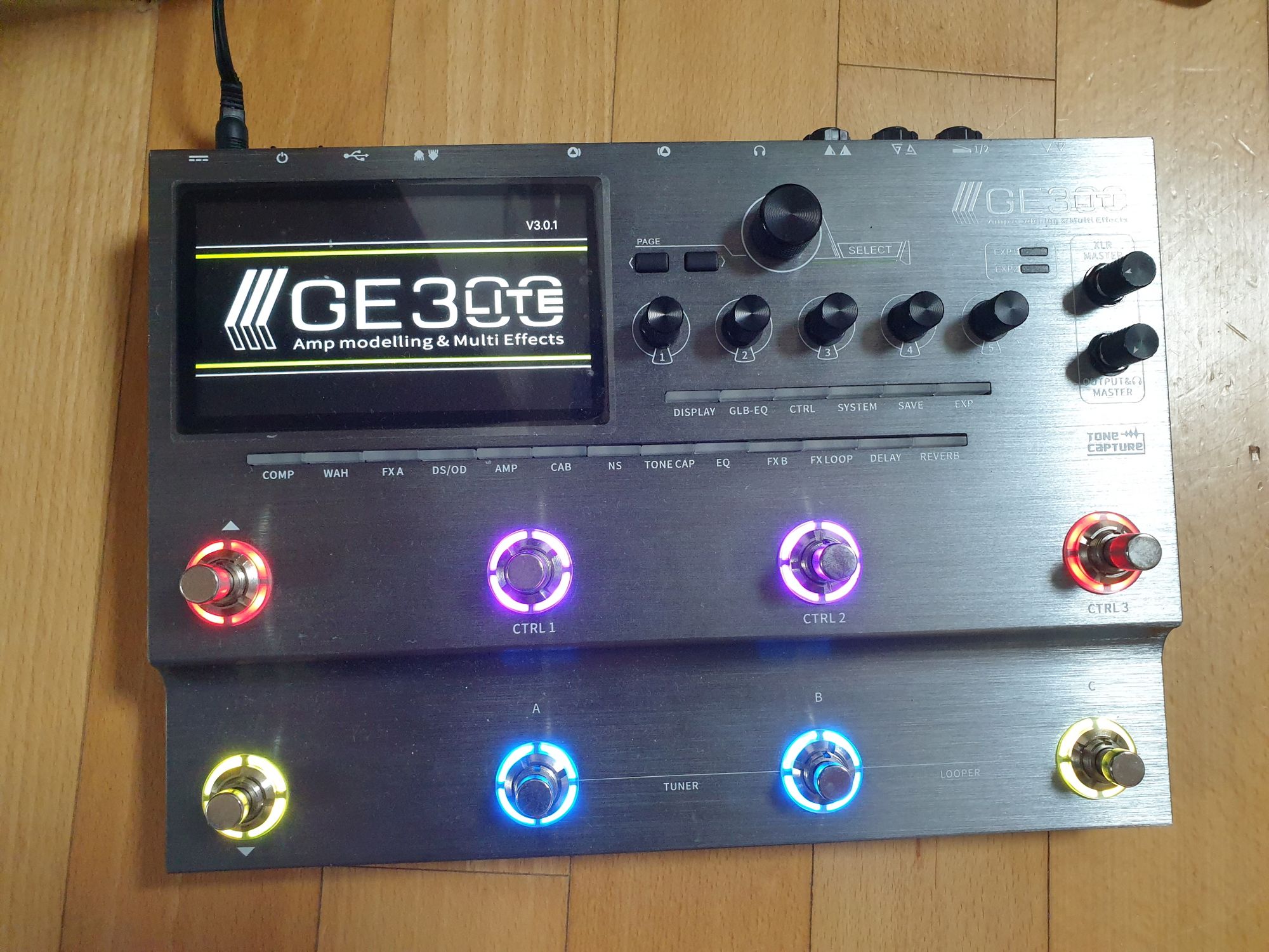 [판매완료]무어 GE300 lite 멀티 (정품, 박풀) | 중고악기 뮬