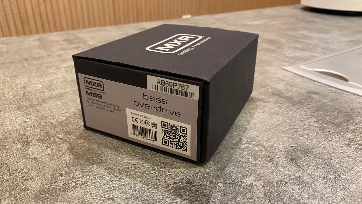 MXR M89 베이스 오버드라이브 판매합니다(박스포함) | 중고악기 뮬