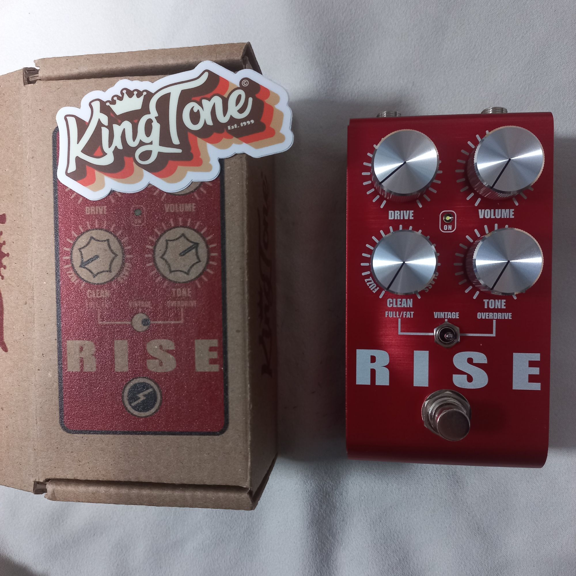 킹톤 라이즈 rise 페달 이펙터 판매 kingtone | 중고악기 뮬