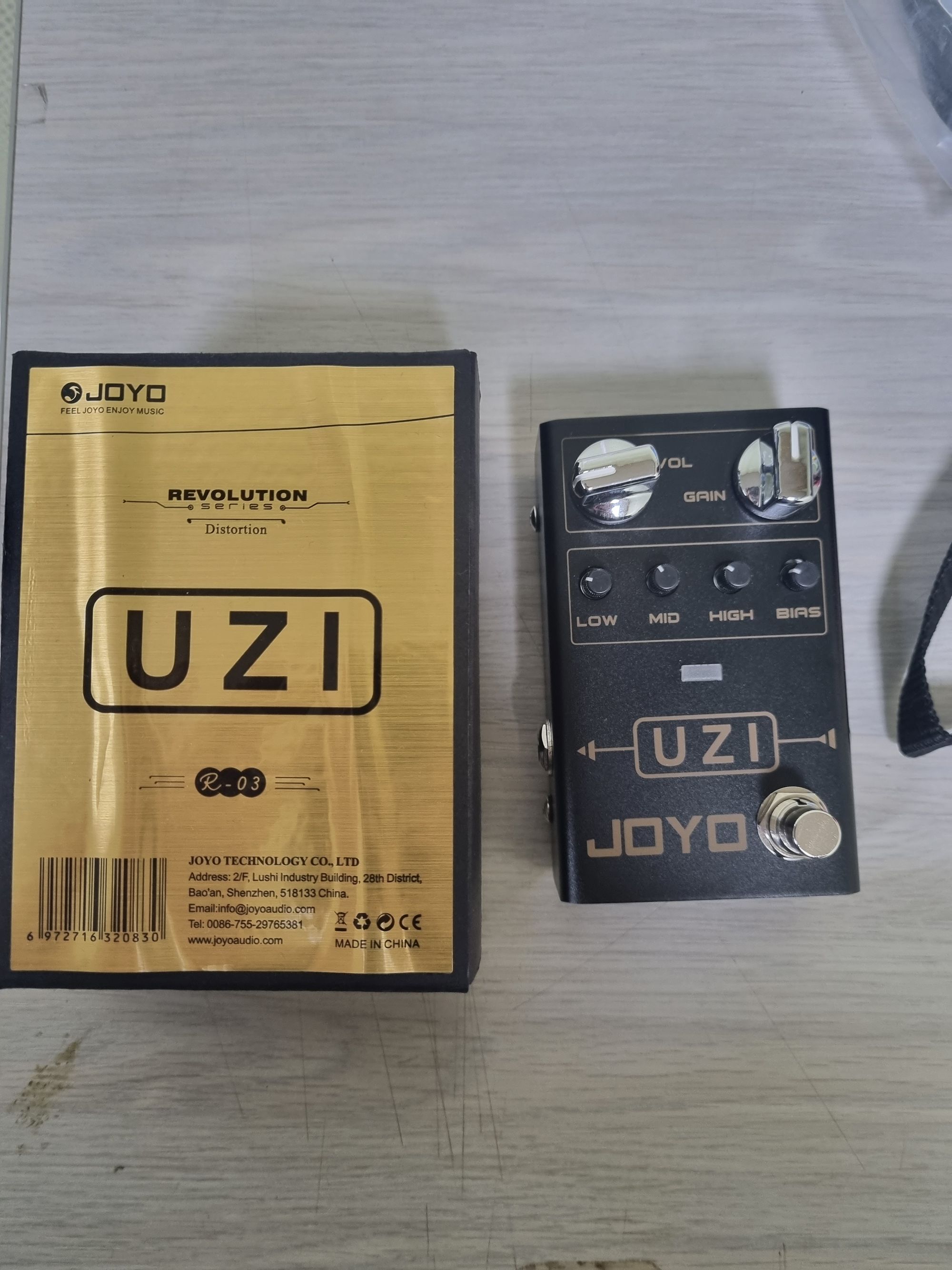 Joyo Uzi 조요 우지 디스토션 페달 | 중고악기 뮬