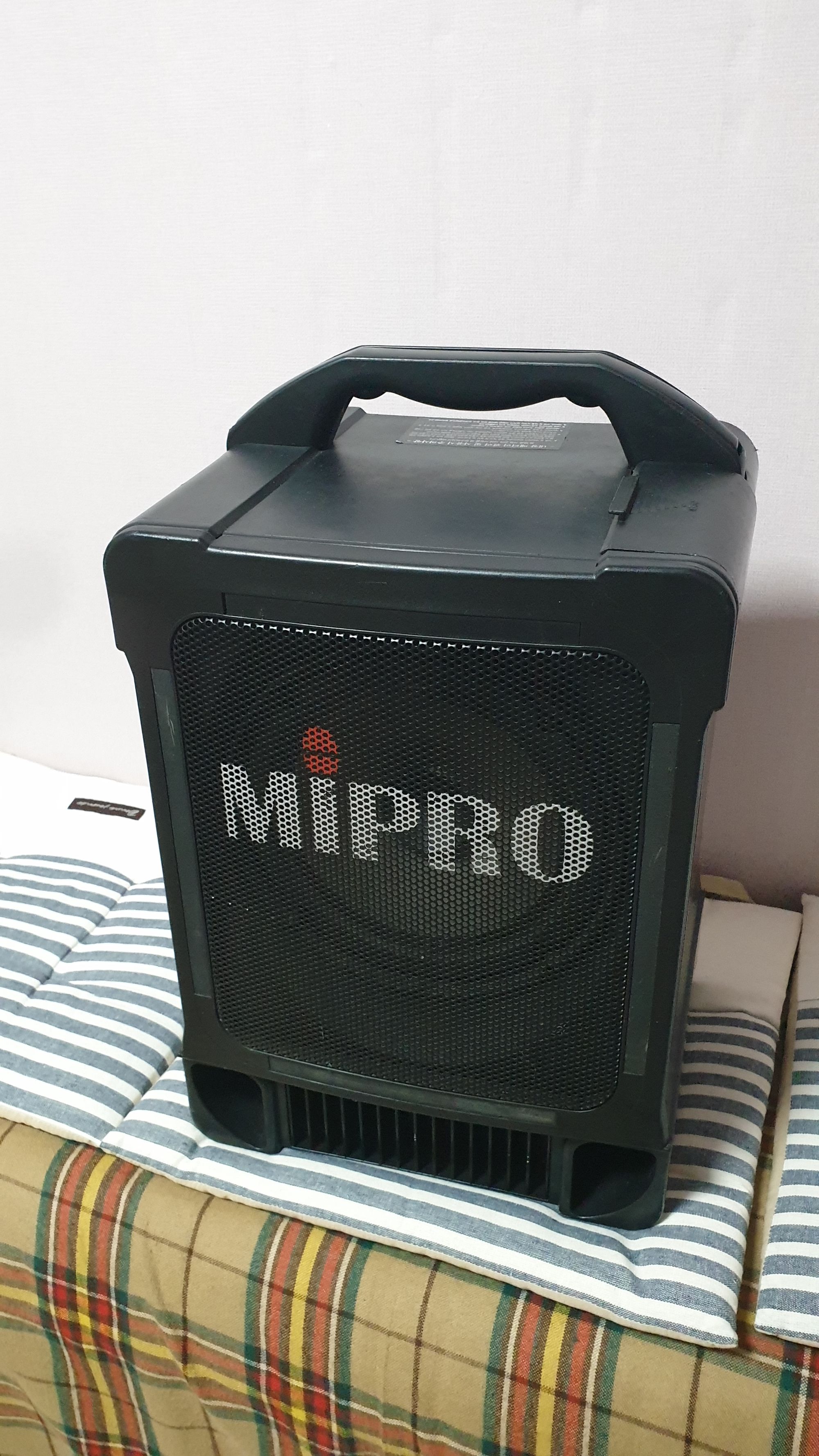 미프로 MA-707E 버스킹 앰프와 무선마이크 | 중고악기 뮬