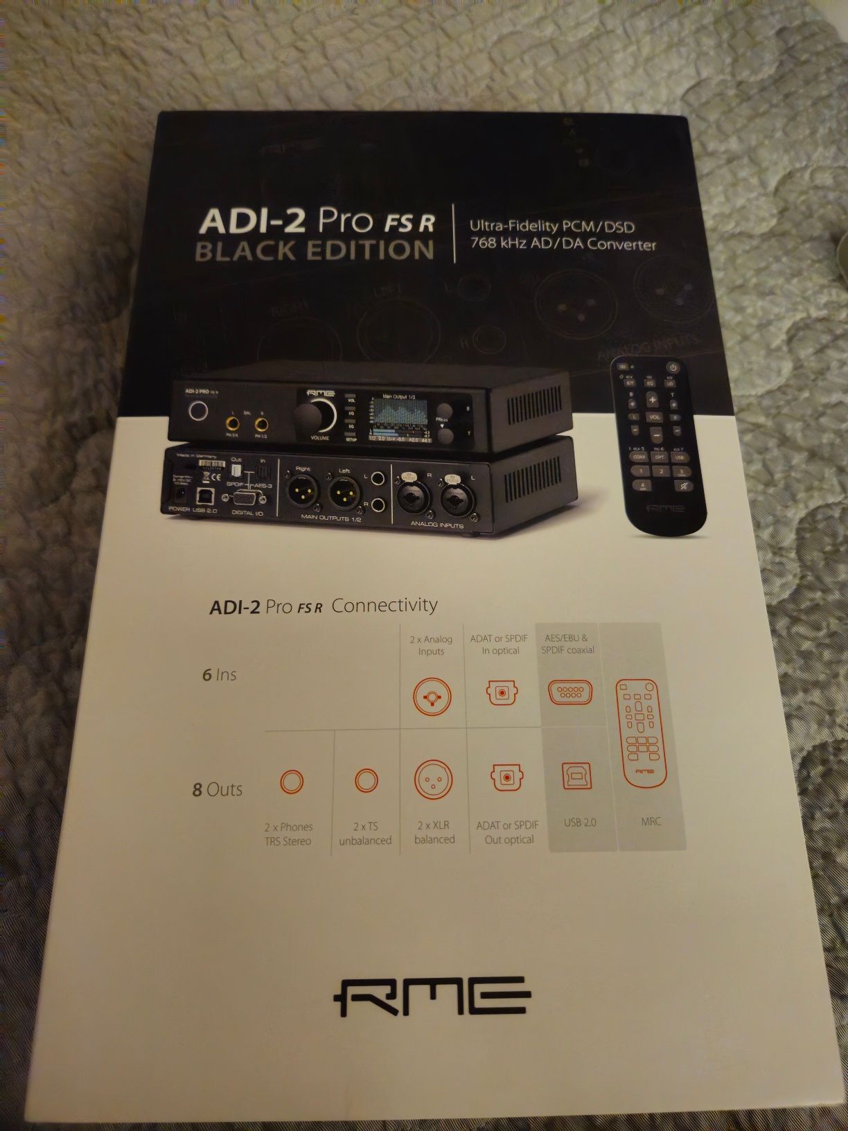 RME ADI2 PRO FS R BE 팝니다. | 중고악기 뮬
