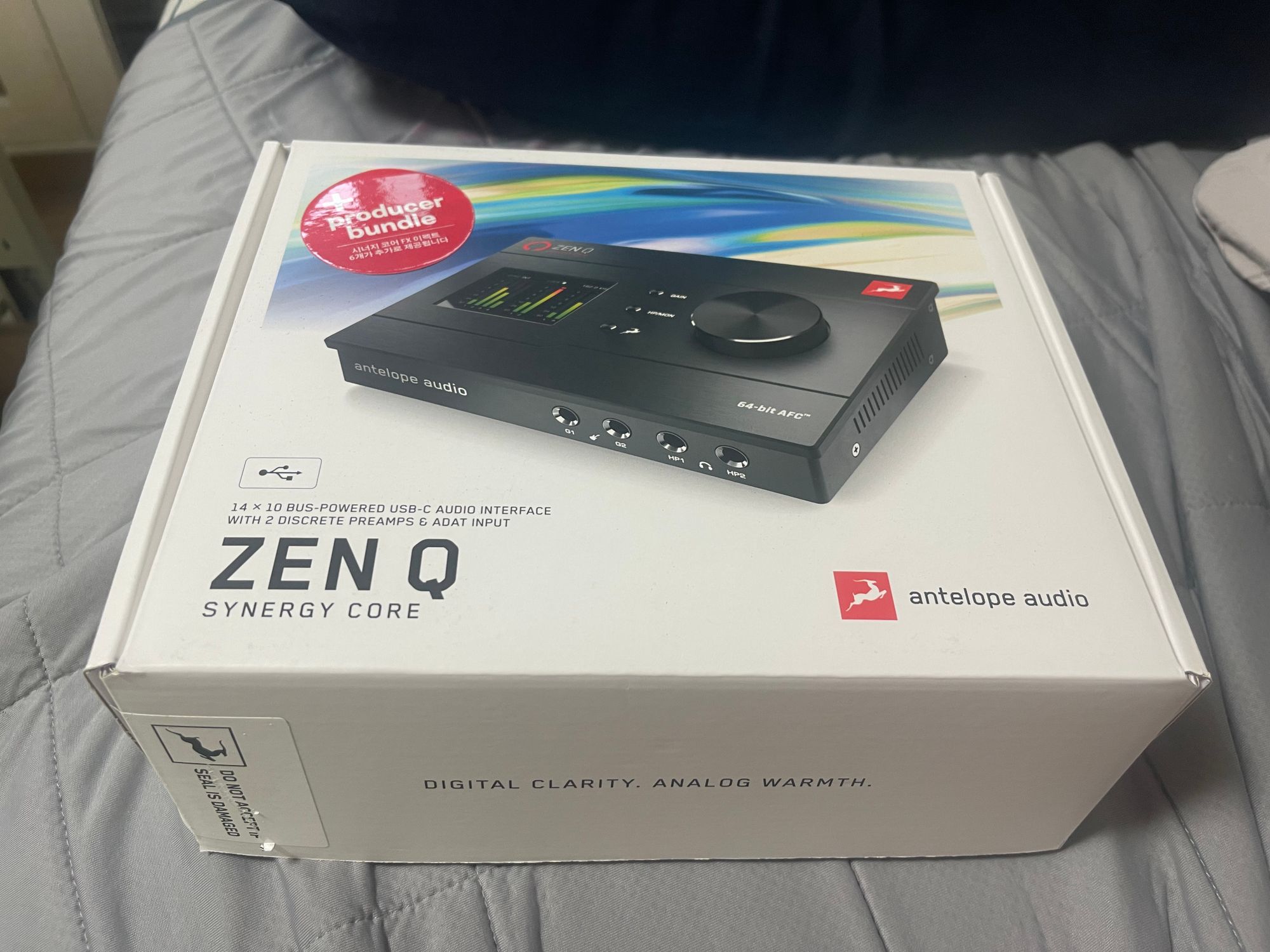 Antelope Zen Q Synergy Core USB 안텔롭 젠 큐 시너지 코어 USB 오디오 인터페이스 | 중고악기 뮬