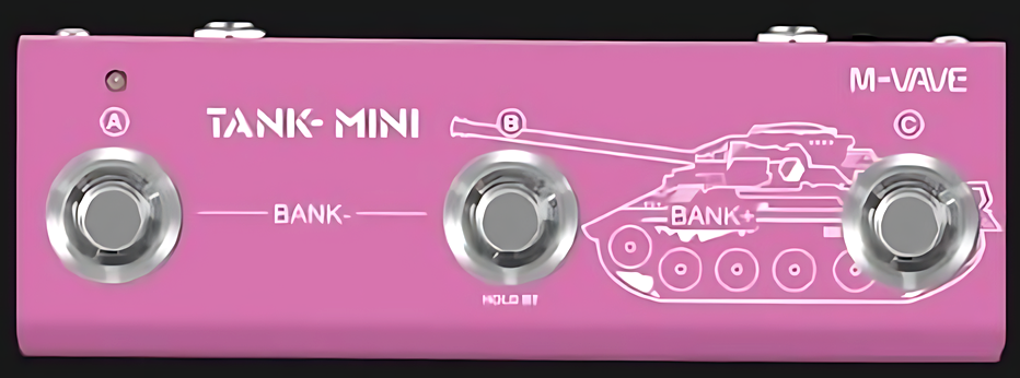 M-VAVE TANK-MINI (미니 블랙박스?) 핑크 | 중고악기 뮬