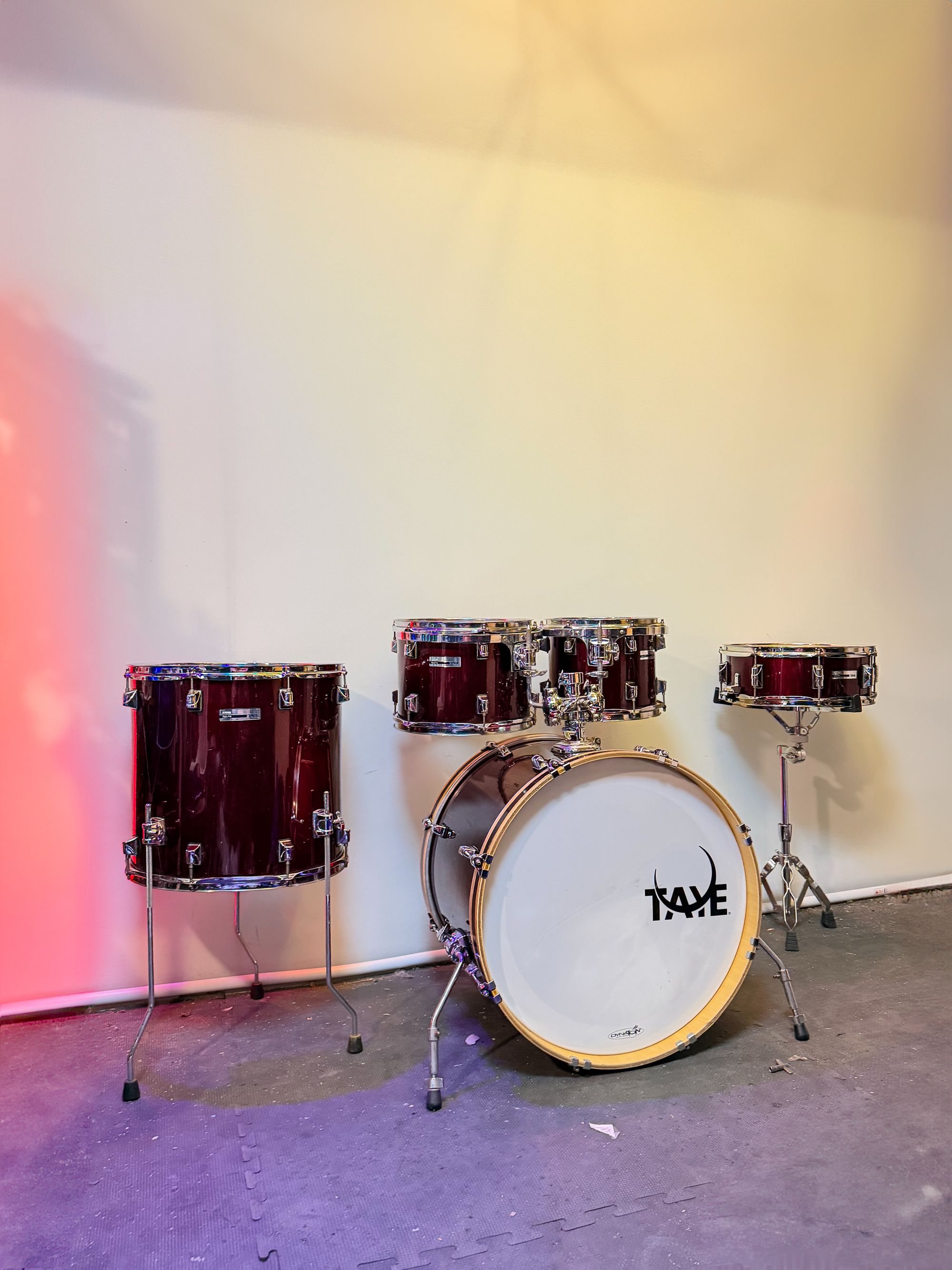 Taye Rock pro Custom hybrid 5 Piece shell pack (10/12/14s/16/22) | 중고악기 뮬