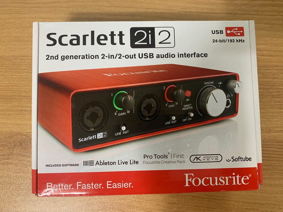 스칼렛 2i2 2세대 | 중고악기 뮬