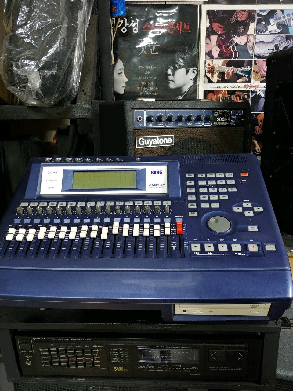코르그 d1600 mk2 하드레코더 팝니다 | 중고악기 뮬