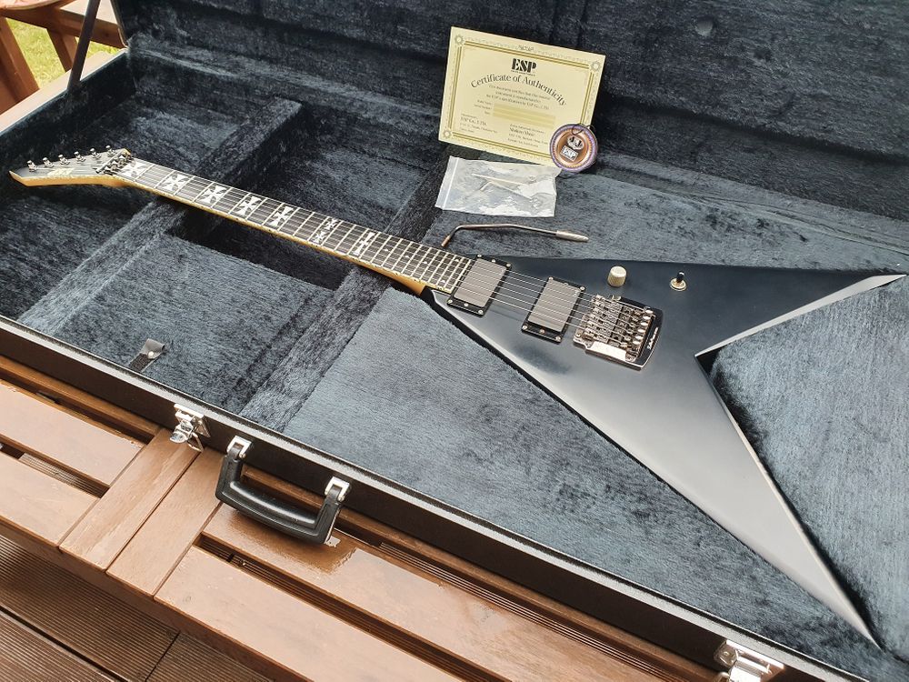 ESP NV-STD KING V!! BLACK SATIN!! 판/교!! | 중고악기 뮬