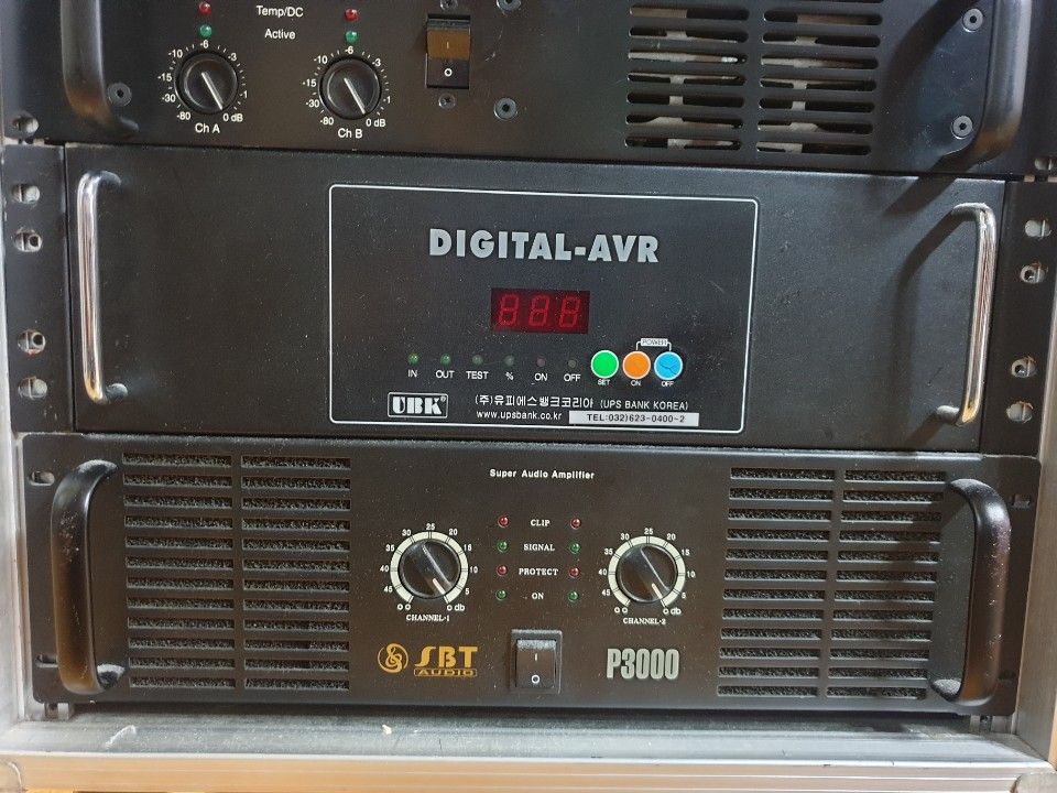 SBT p3000 파워앰프 avr 2k | 중고악기 뮬