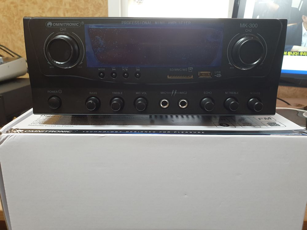 옴니트로닉 MK-300 엠프 팝니다 | 중고악기 뮬