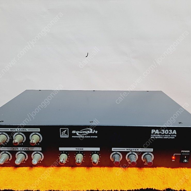 사운드아트 pa-303a앰프 팝니다 | 중고악기 뮬