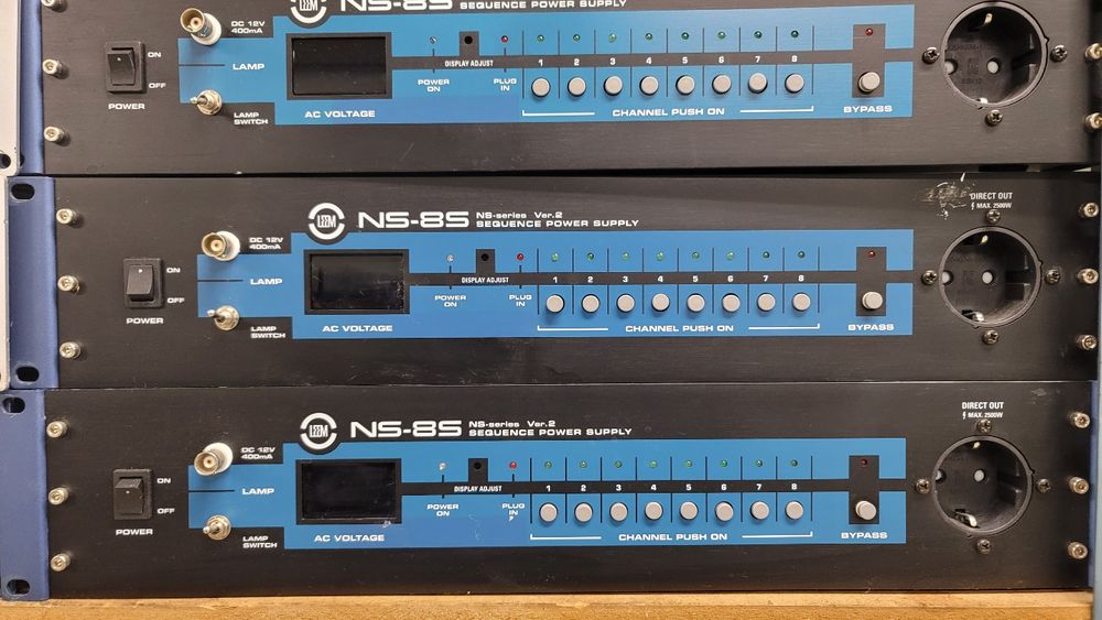 [순차전원공급기] LEEM 8채널 NS-8S, PDS-823 판매 | 중고악기 뮬