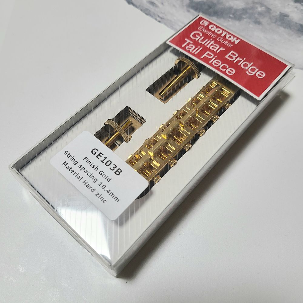 Gotoh GE103B(고토 튠오메틱 브릿지 골드) | 중고악기 뮬