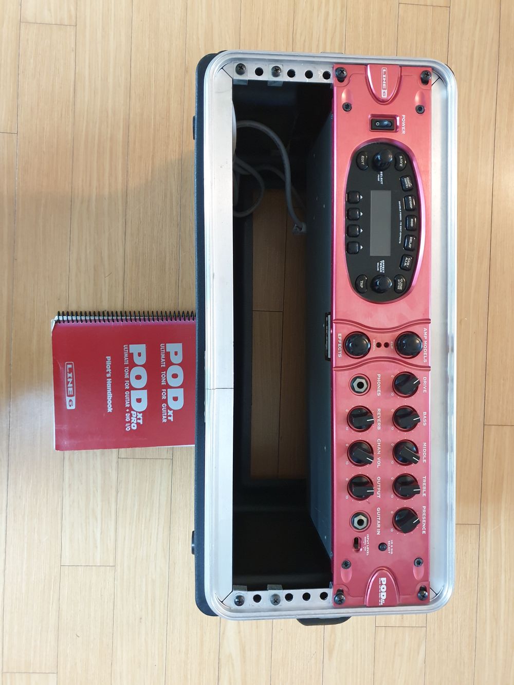 Line6 pod xt pro + skb 4구 rack case (숏 랙케이스) | 중고악기 뮬