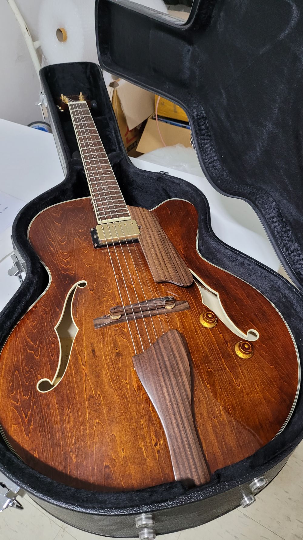 이스트만 아치탑 풀할로우 기타 | 중고악기 뮬