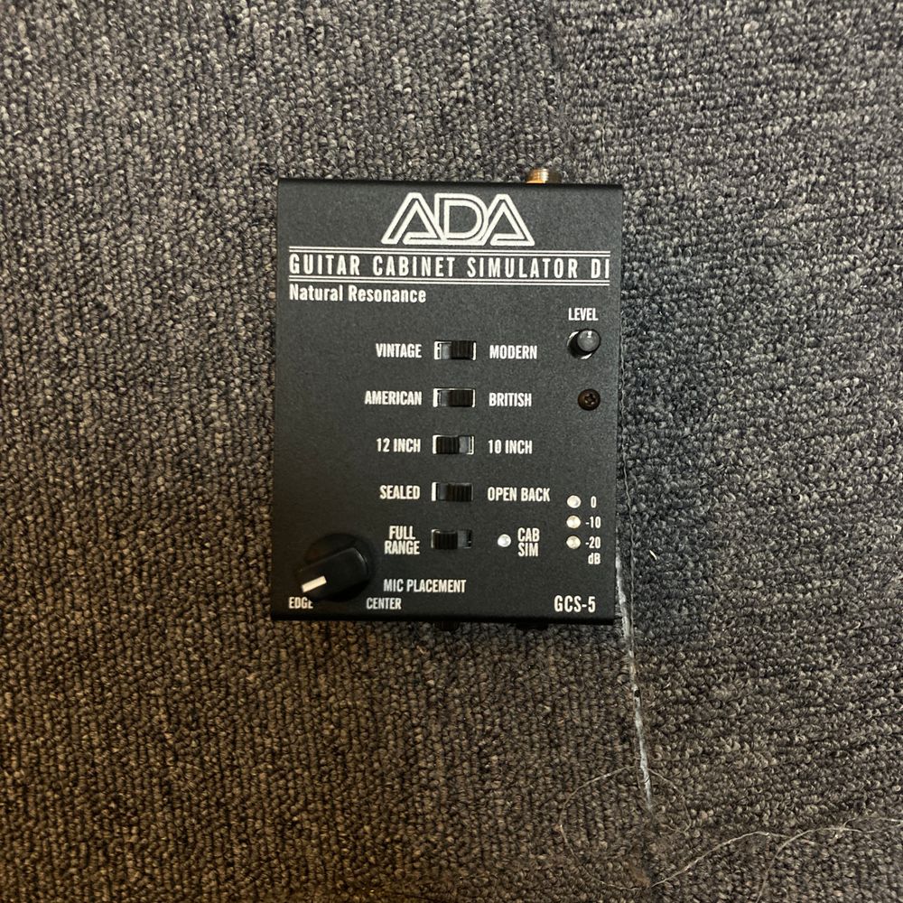 ADA GCS-5 캐비닛 시뮬레이터 GCS5 캡시뮬 캐비넷 시뮬레이터 | 중고악기 뮬