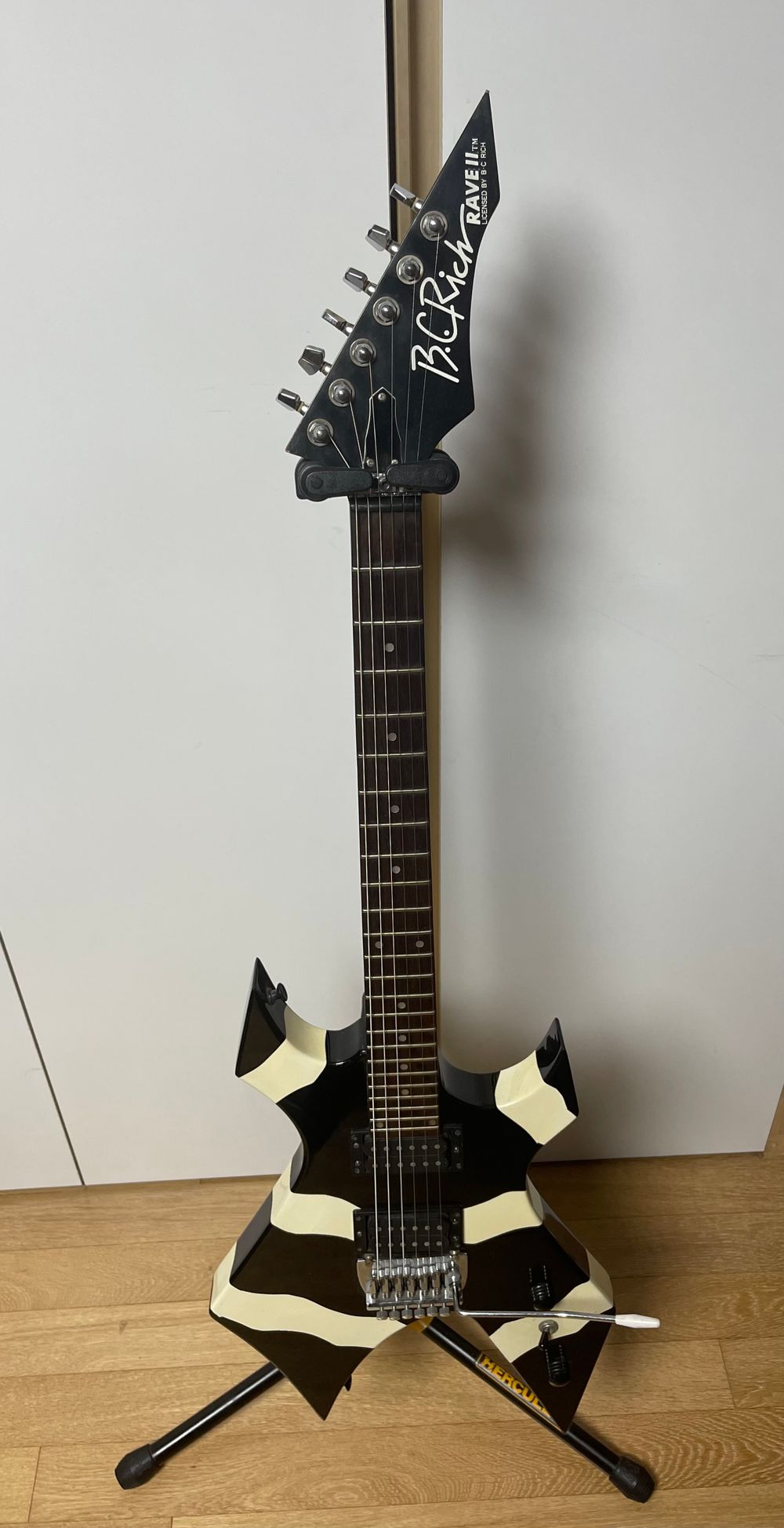 BC Rich rave2 워락 Zebra 팝니다. | 중고악기 뮬