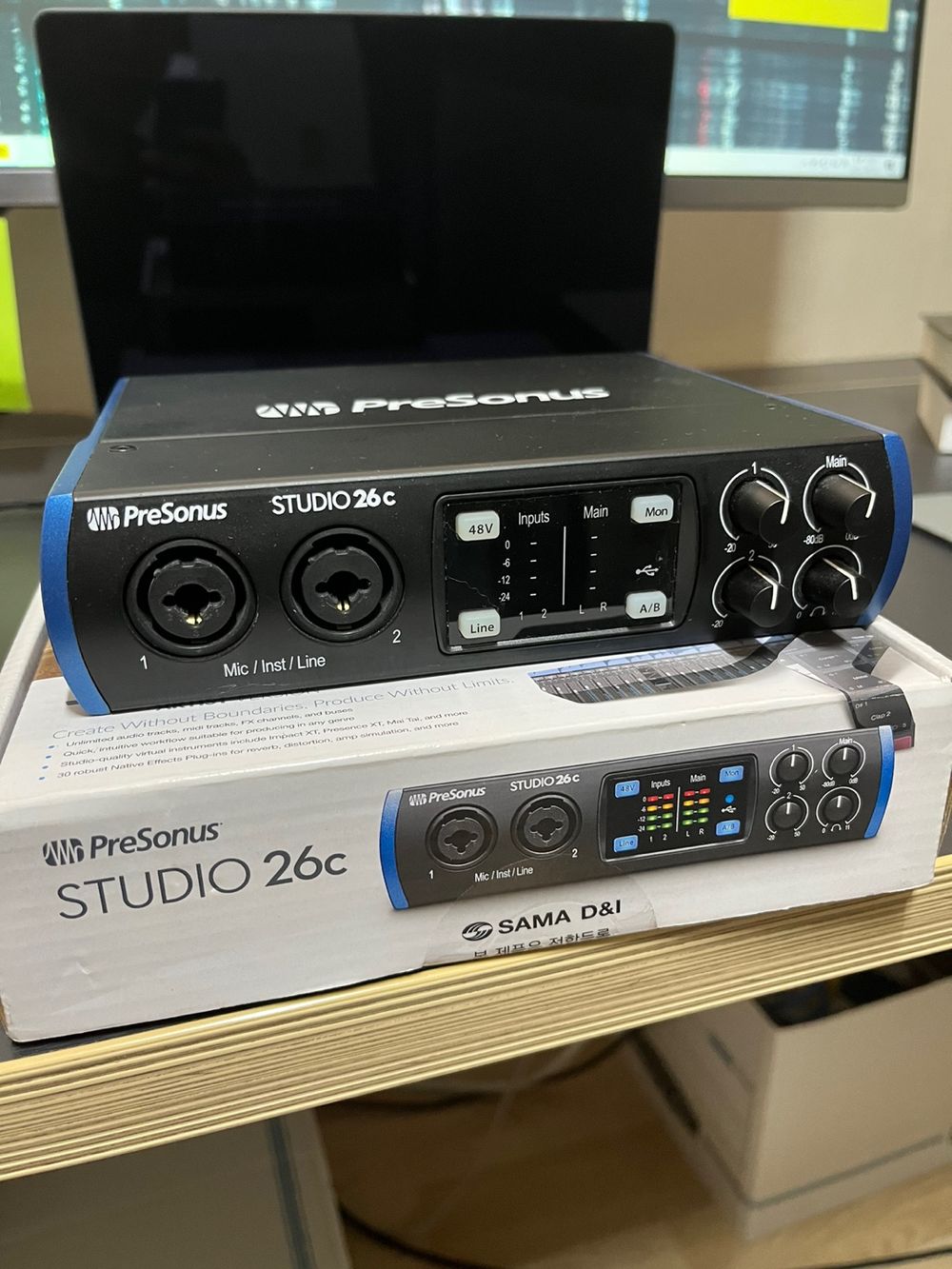 프리소너스 Studio 26c 오인페 팝니다 | 중고악기 뮬