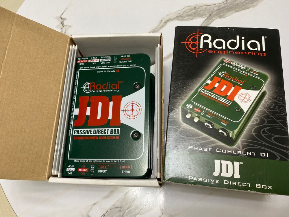 radial jdi passive di 레디알 패시브 디아이박스 | 중고악기 뮬