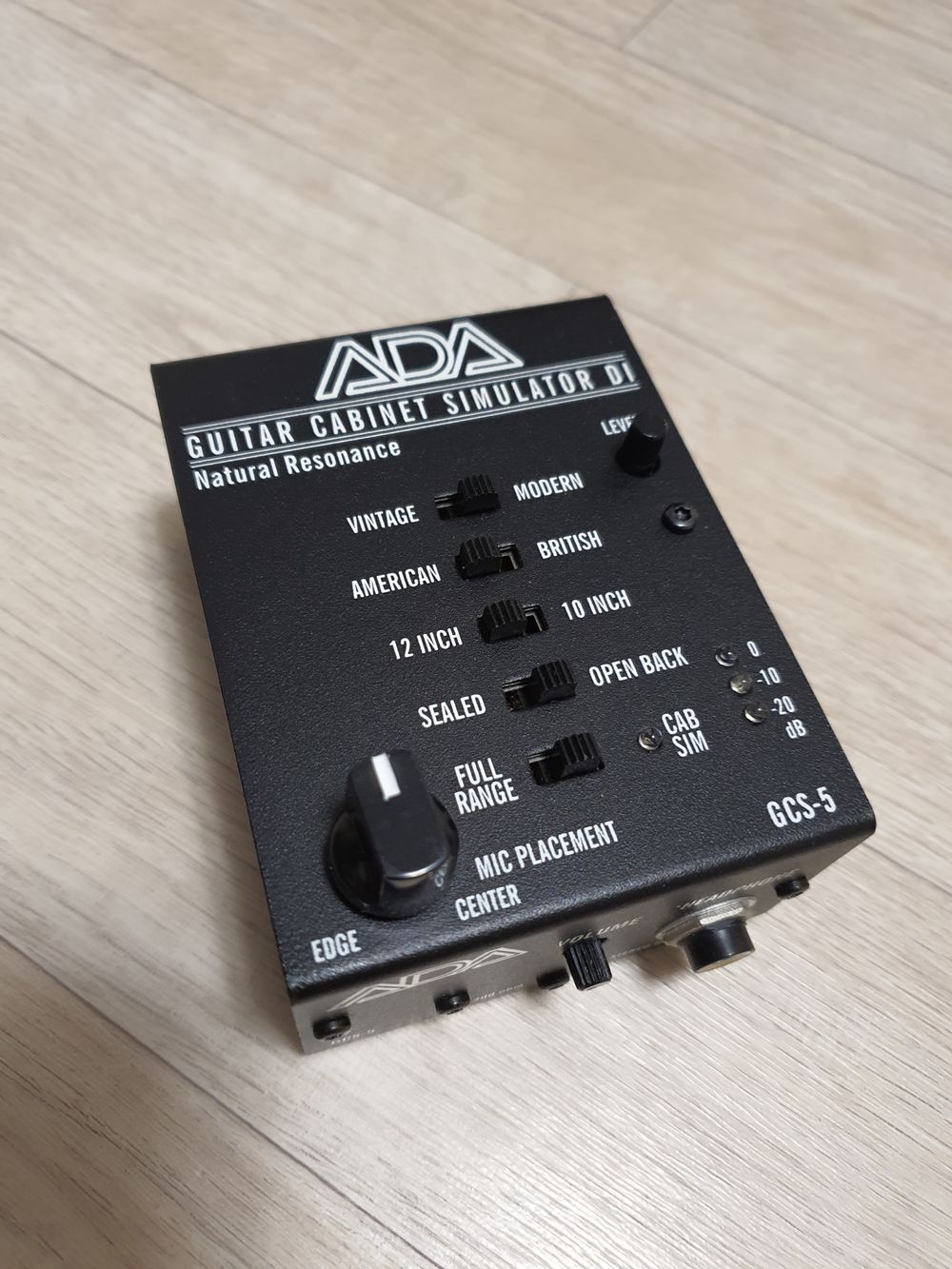 ADA GCS-5 캐비넷 시뮬레이터 | 중고악기 뮬