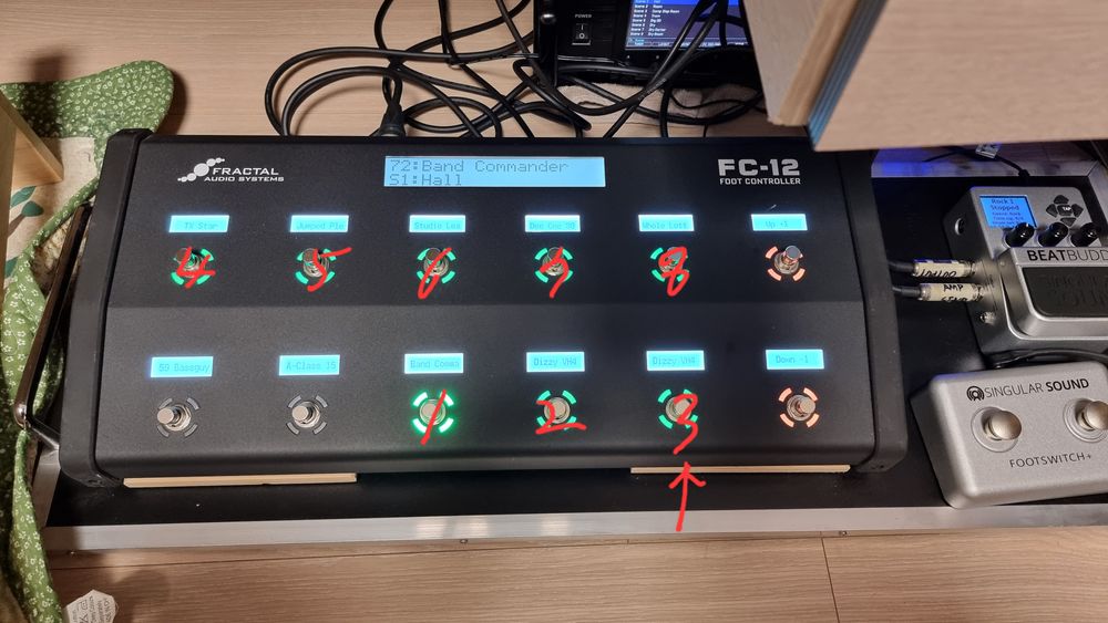 프랙탈 FC12에 프리셋이 두개가 똑같이 나옵니다.. | 중고악기 뮬