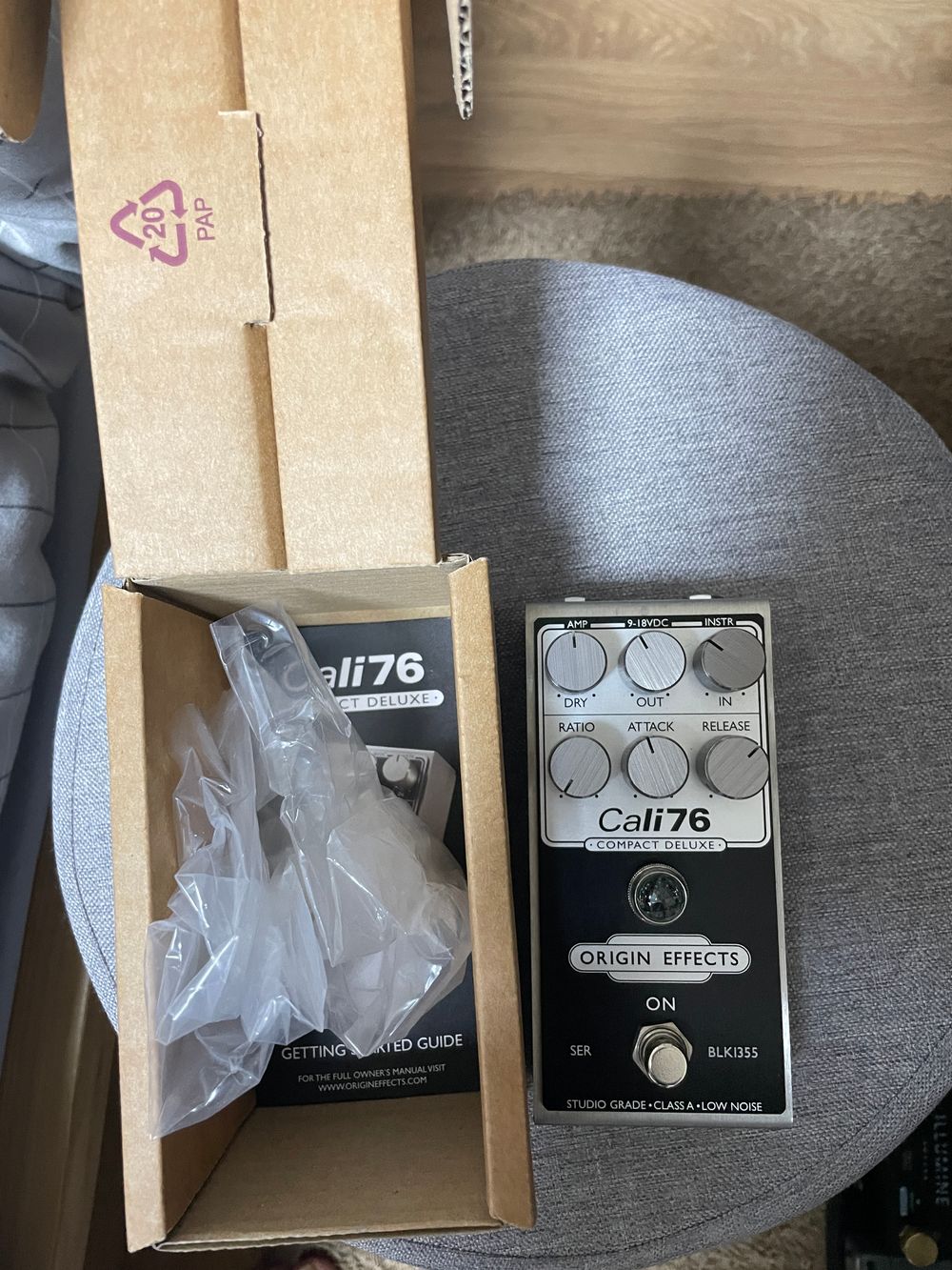 칼리76 Origin Effects Cali76 Compact Deluxe Limited Invert black 팝니다! 풀박 ...