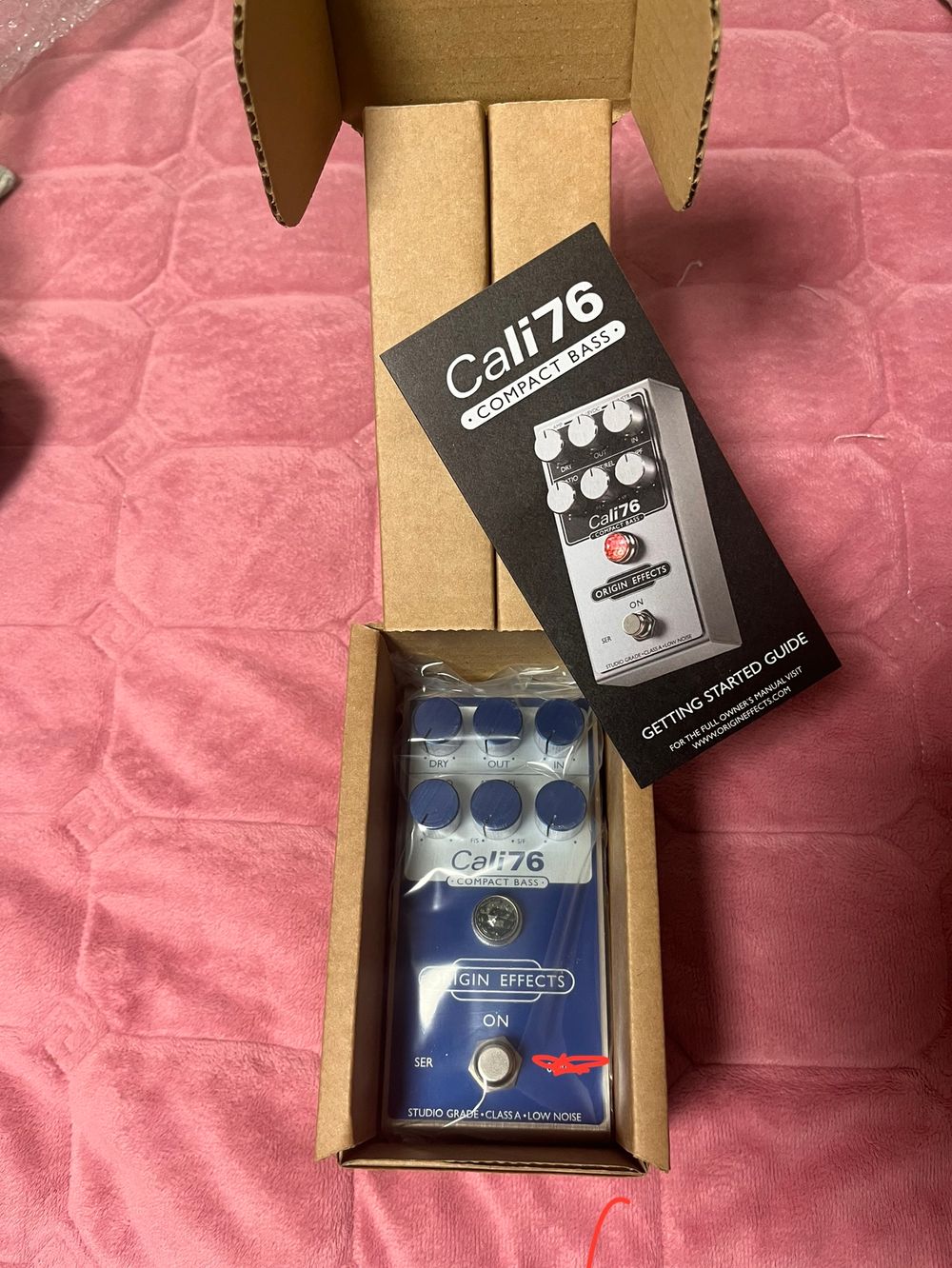 Origin Effects - Cali76 Compact BASS super vintage color | 중고악기 뮬