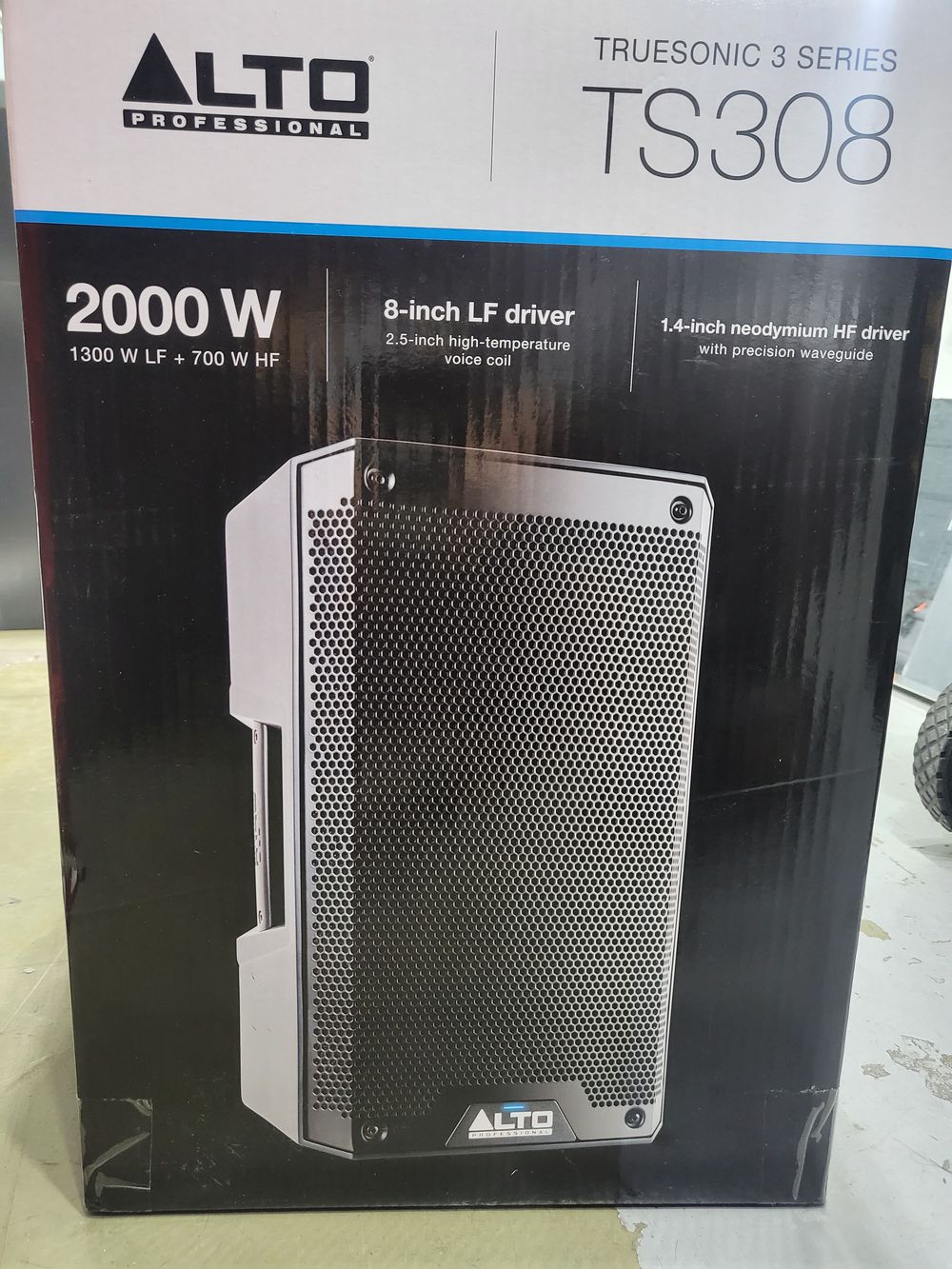 알토 ALTO TS308 (2000W) 액티브 스피커(앰프 내장형 스피커) 판매합니다. | 중고악기 뮬