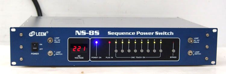 LEEM NS-8S 순차전원공급기 | 중고악기 뮬