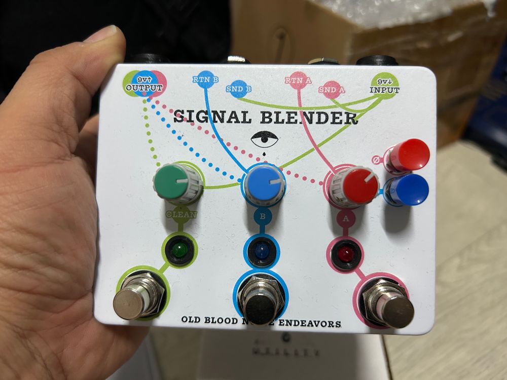 OBNE Signal Blender 시그널 블렌더 | 중고악기 뮬