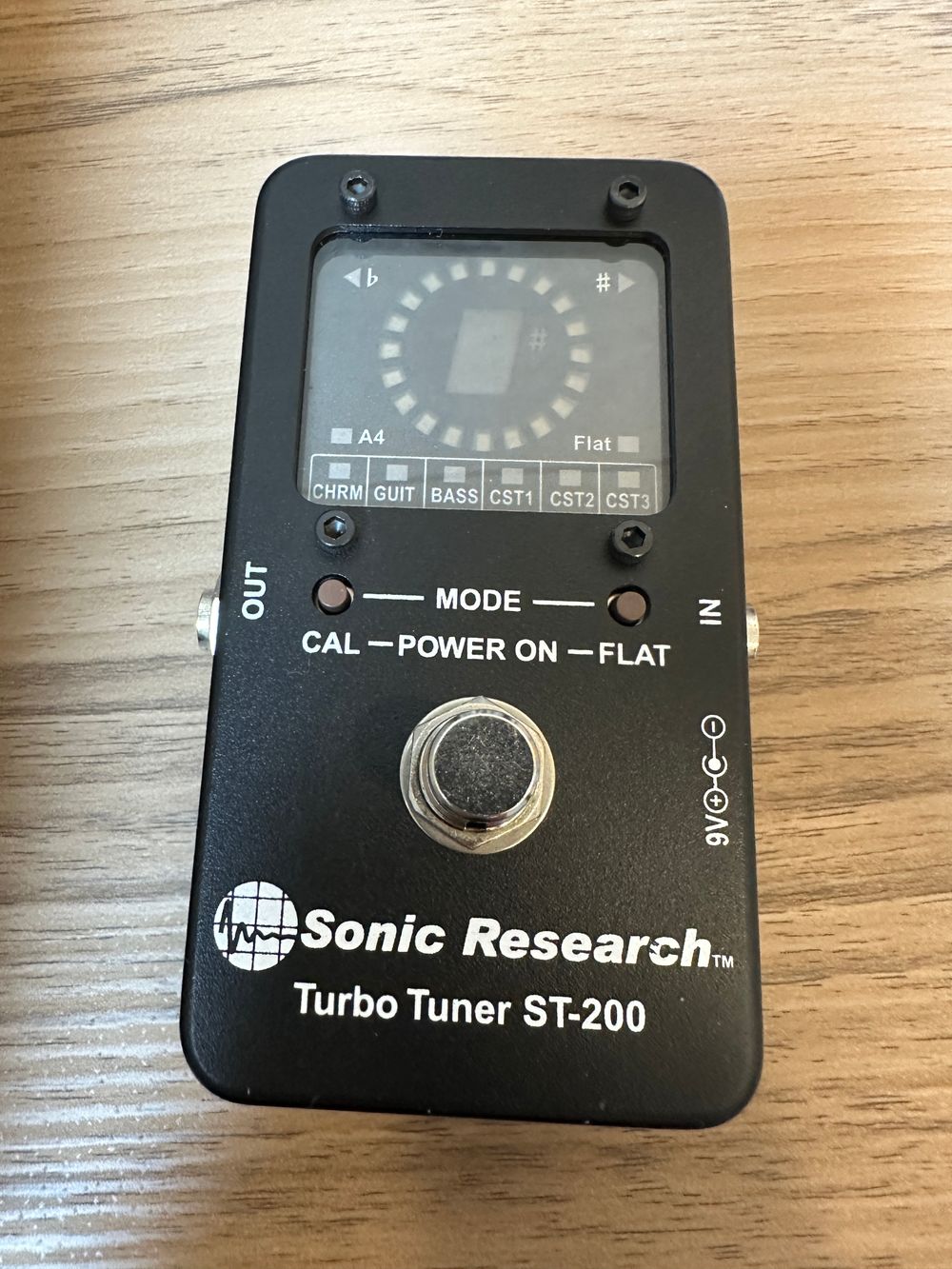 sonic research turbo tuner 소닉리서치 터보튜너 st-200 택포 | 중고악기 뮬