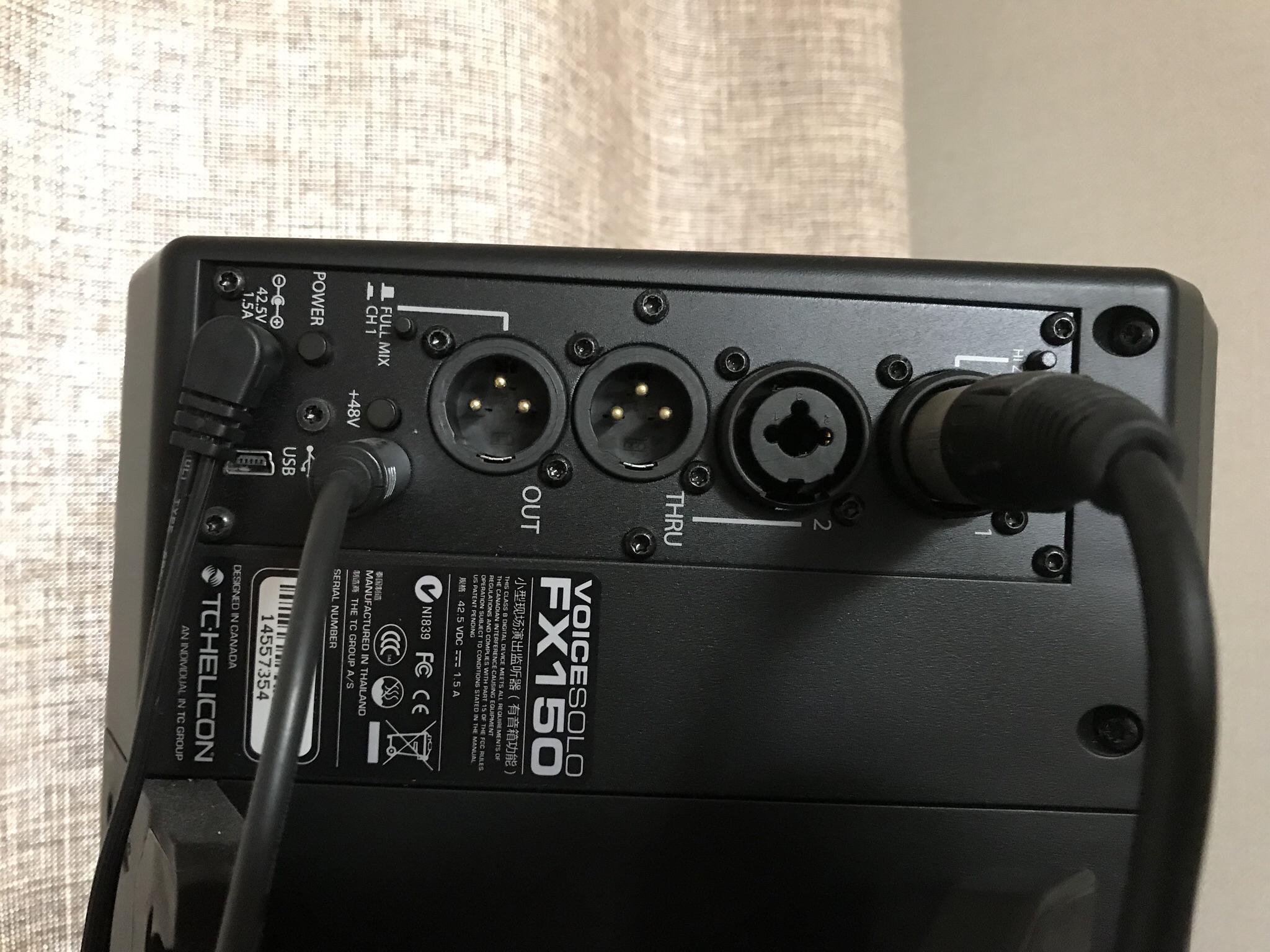 VoiceSolo FX150 보컬 기타 휴대용 엠프 이펙터 PA스피커 팝 | 중고악기 뮬
