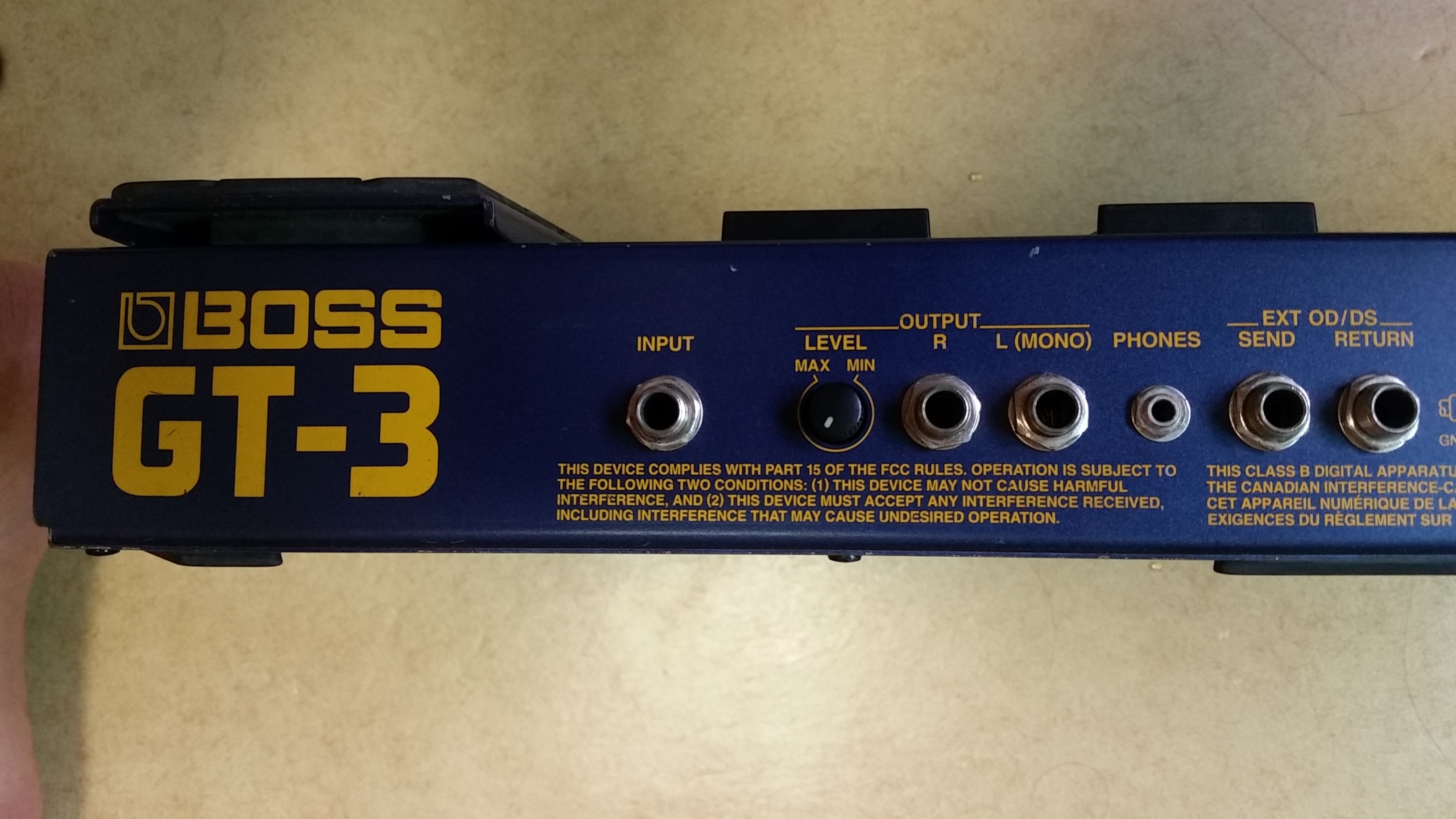 boss gt-3 멀티이펙터 | 중고악기 뮬